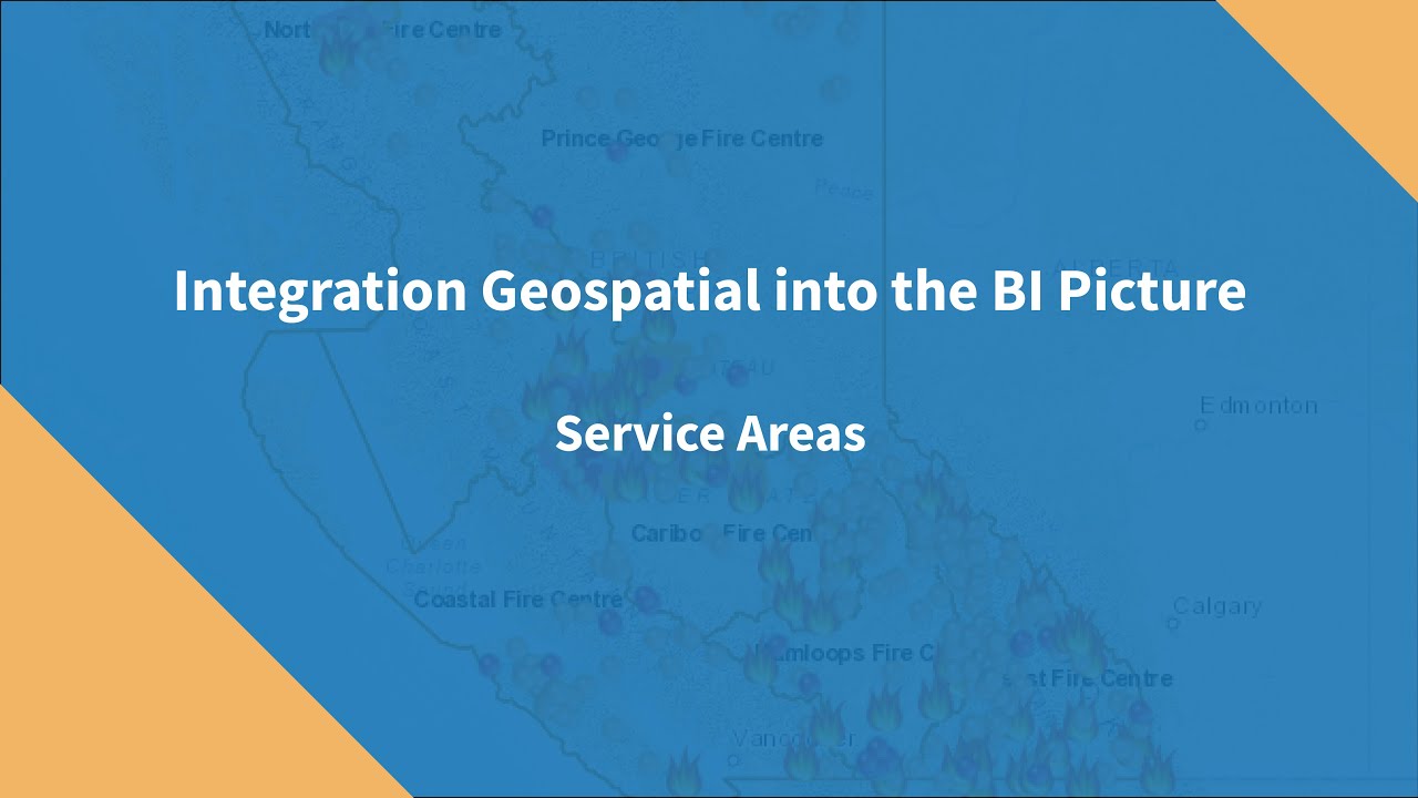 Integrating Geospatial into the BI Picture: Service Areas - YouTube