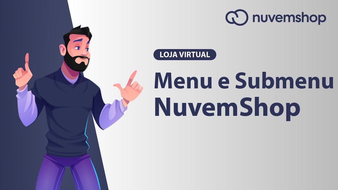 MENU E SUBMENU NUVEMSHOP 2023 - YouTube