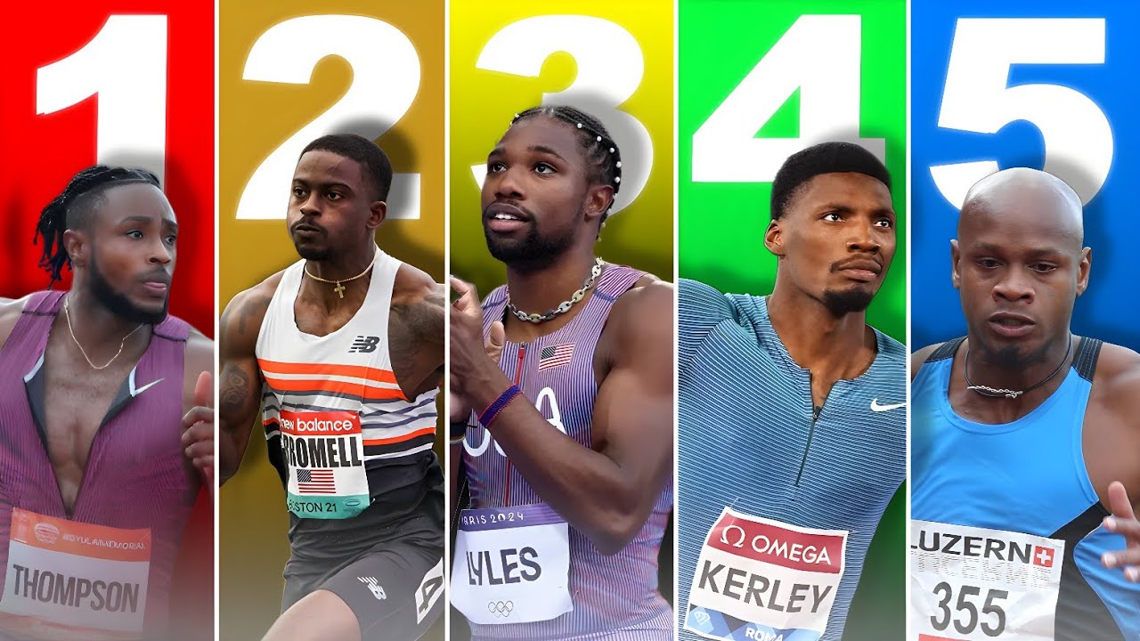 Top 5 Sprinting Techniques Explained by Elite 100m Sprinters - YouTube