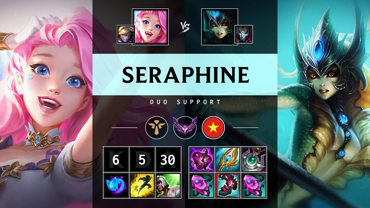 Seraphine Support vs Nami - VN Master Patch 25.S1.1 - YouTube