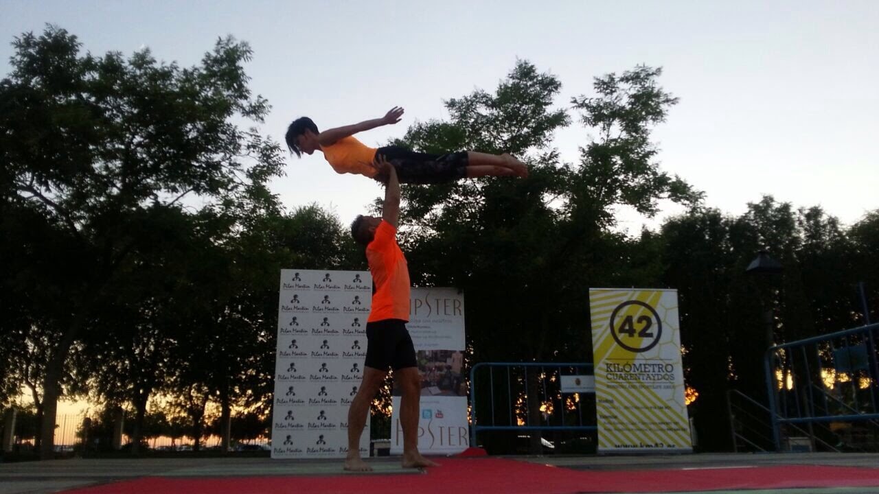 ACRO PILATES MÓSTOLES - YouTube