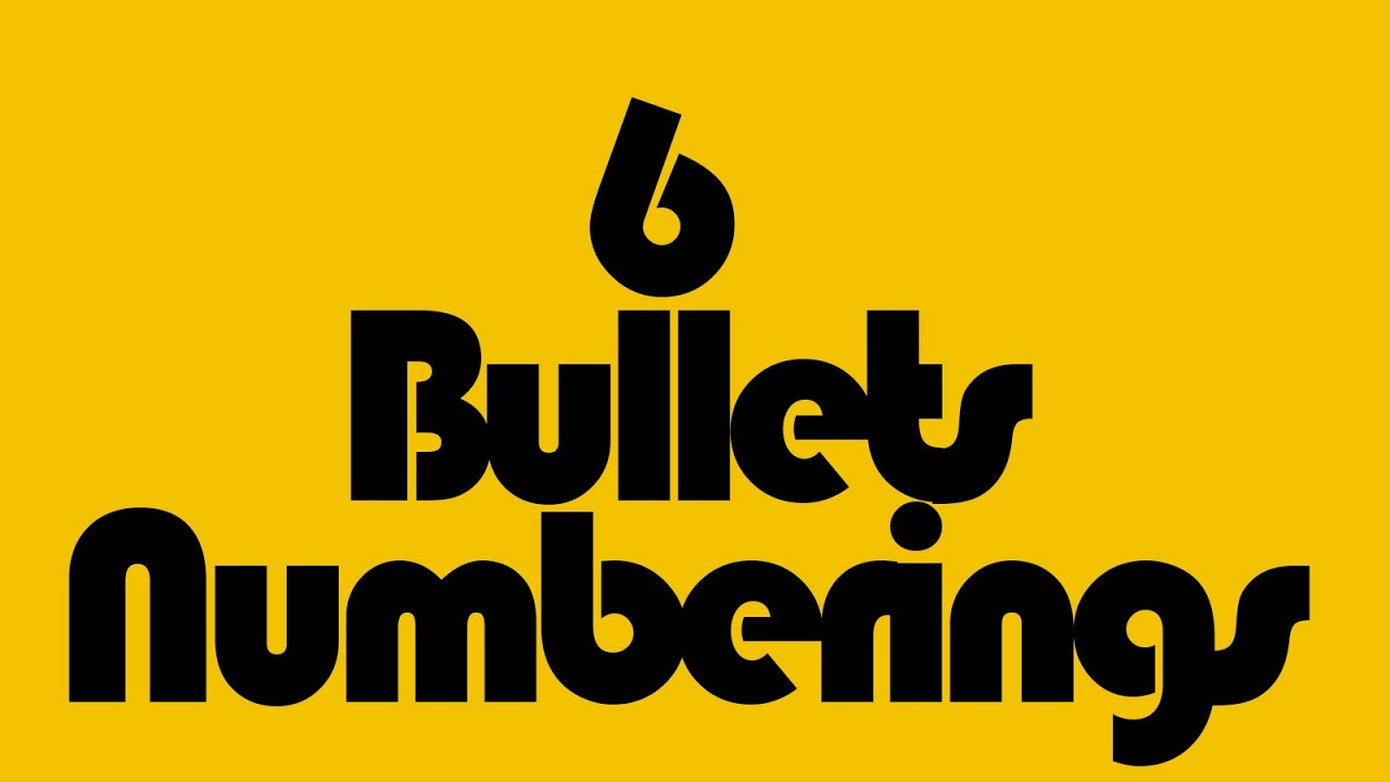 [6] Tutorial LaTeX: Bullets dan Numbering - YouTube