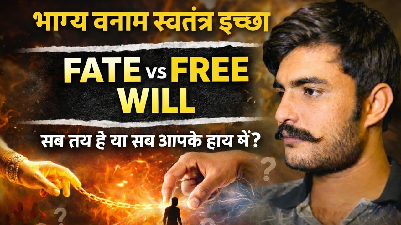 क्या हमारी ज़िंदगी पहले से लिखी है? | Fate vs Free Will Explained - YouTube