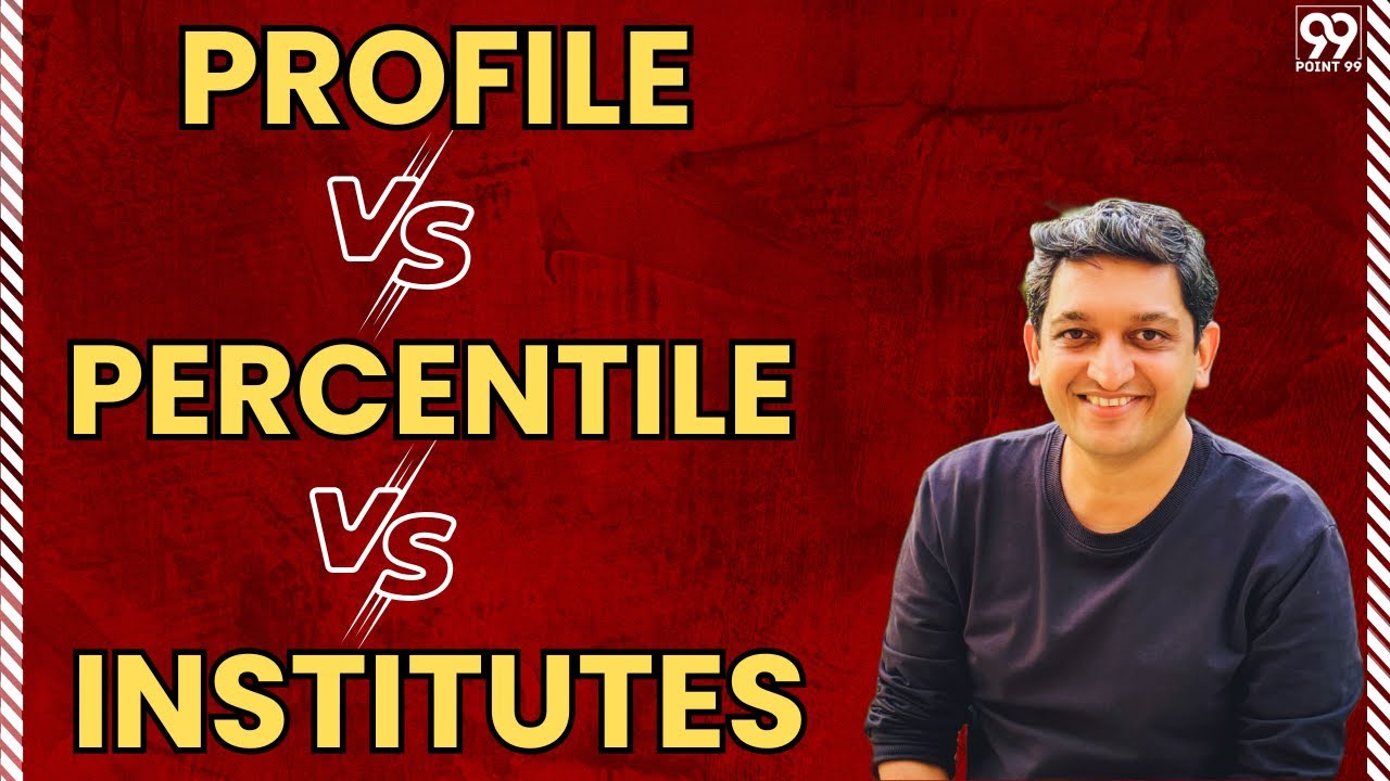 Profile vs Percentile vs Institutes | Shashank Prabhu - YouTube