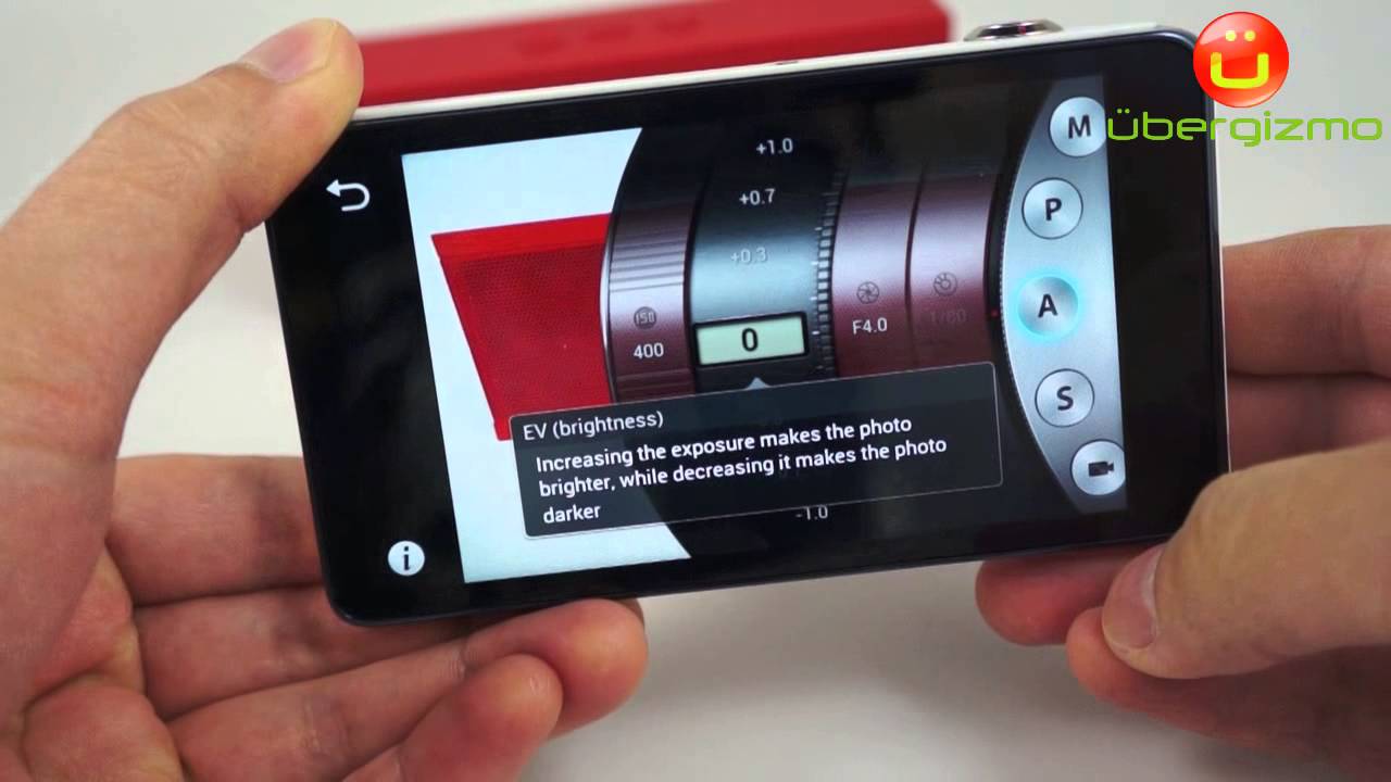Samsung Galaxy Camera App User Interface (HD) - YouTube