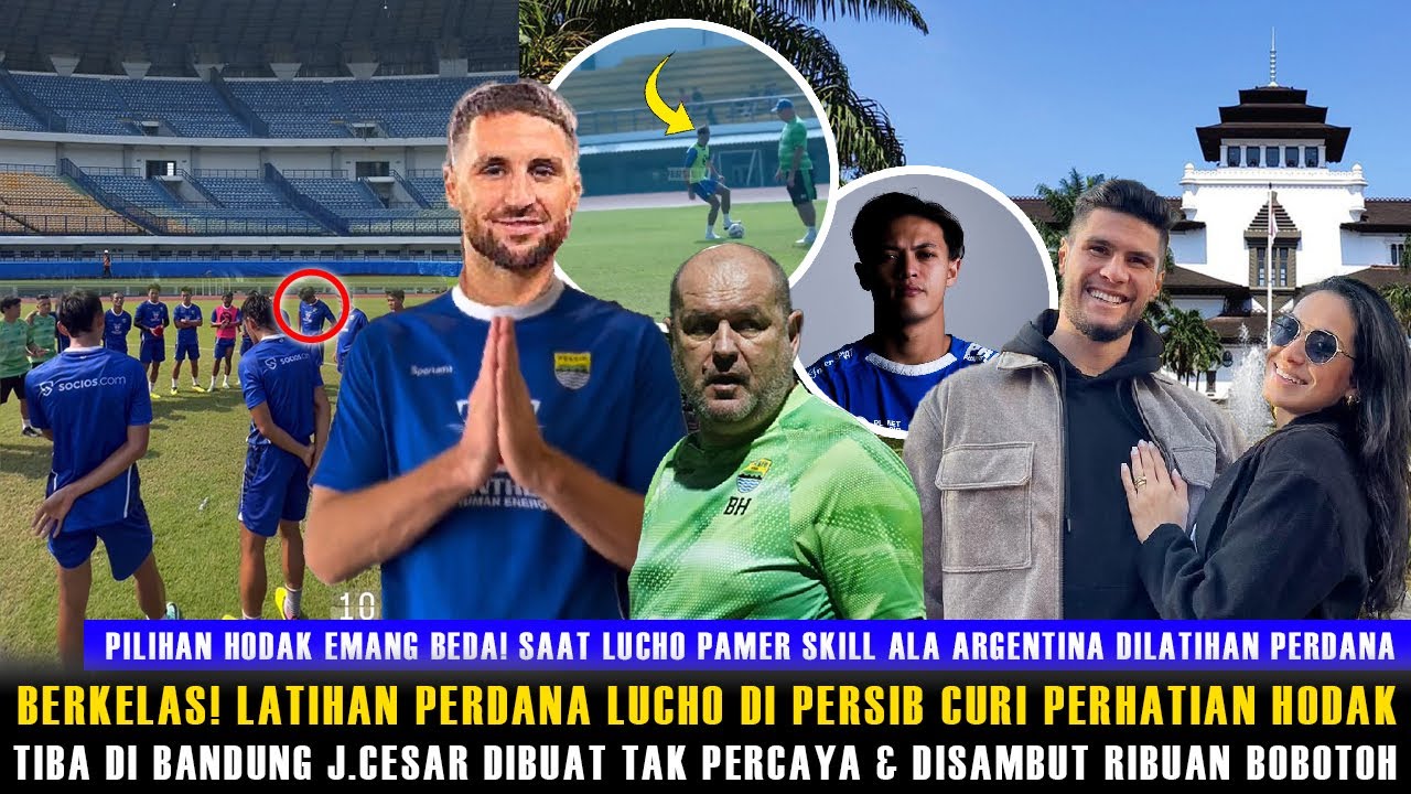🔵BARU LATIHAN PERDANA UDAH CURI PERHATIAN😱AKSI LUCHO BIKIN TAKJUB HODAK ...