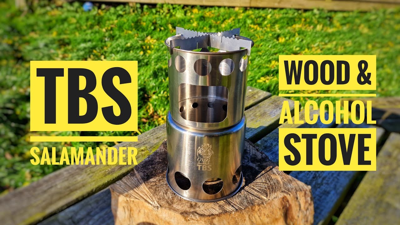 TBS Salamander Wood Stove - YouTube