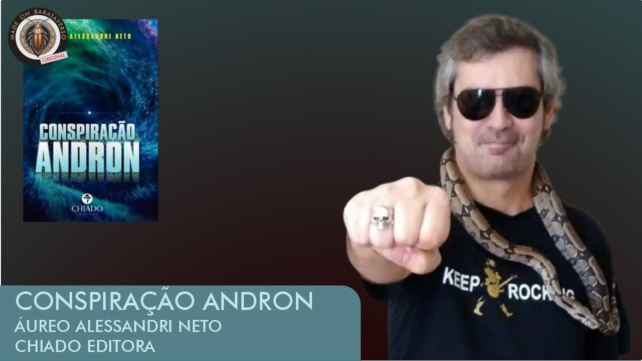 Book Trailer - Conspiração Andron - YouTube