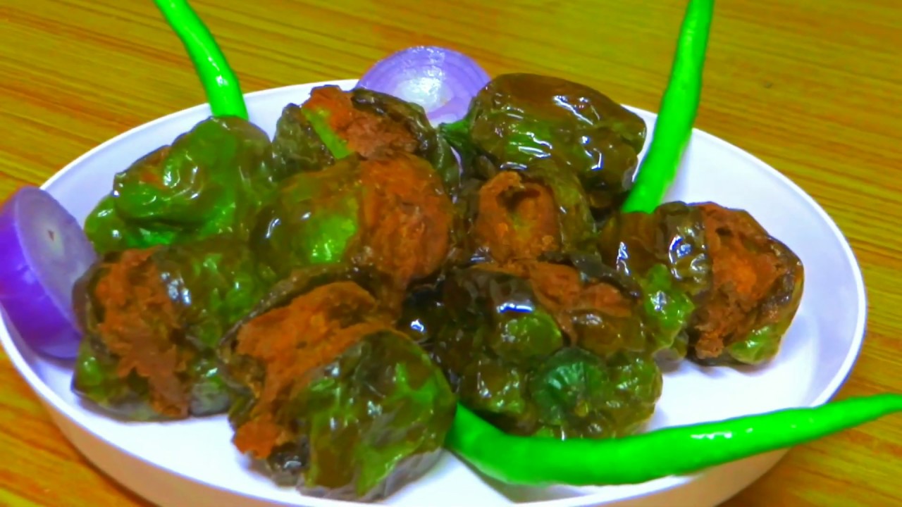 South Indian Besan stuffed Capsicum || 20 minutes recipe || Bengaluru ...