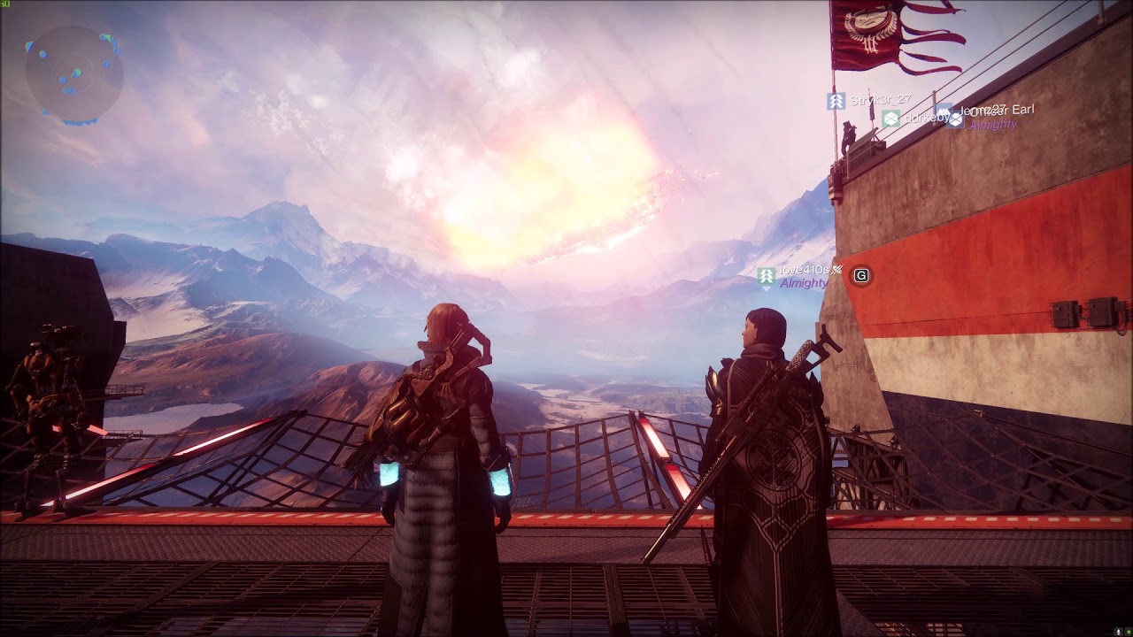 Destiny 2 (PC) - The Almighty Time lapse and Crash/Explosion - YouTube