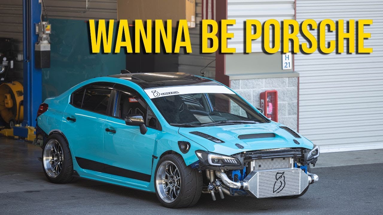 My Eg33 Swapped Subaru WRX STI Goes Full Miami Blue - YouTube