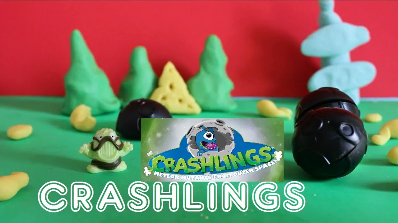 Barbie crashes into Play-Doh Planet CRASHLING! Opening unboxing ...