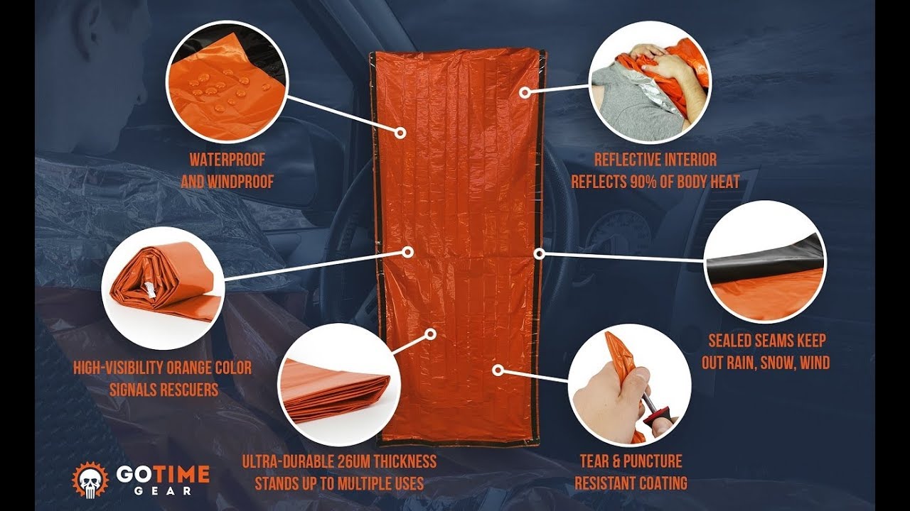 Life Bivy Emergency Sleeping Bag - YouTube