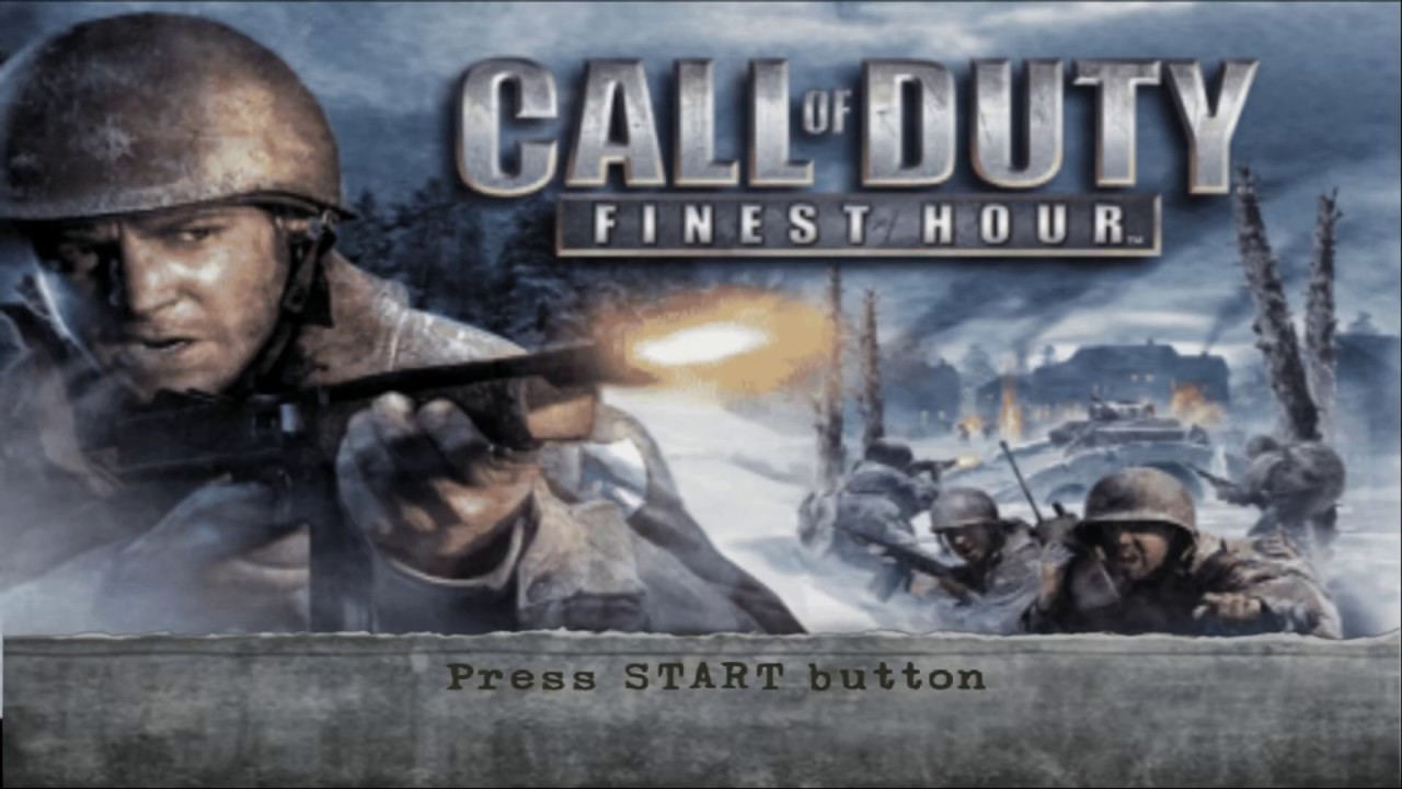 PS2 - Call of Duty: Finest Hour - GamePlay [4K:60FPS] - YouTube
