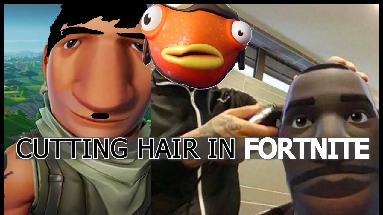 GIVING HAIRCUTS IN FORTNITE 🔥😩 - YouTube