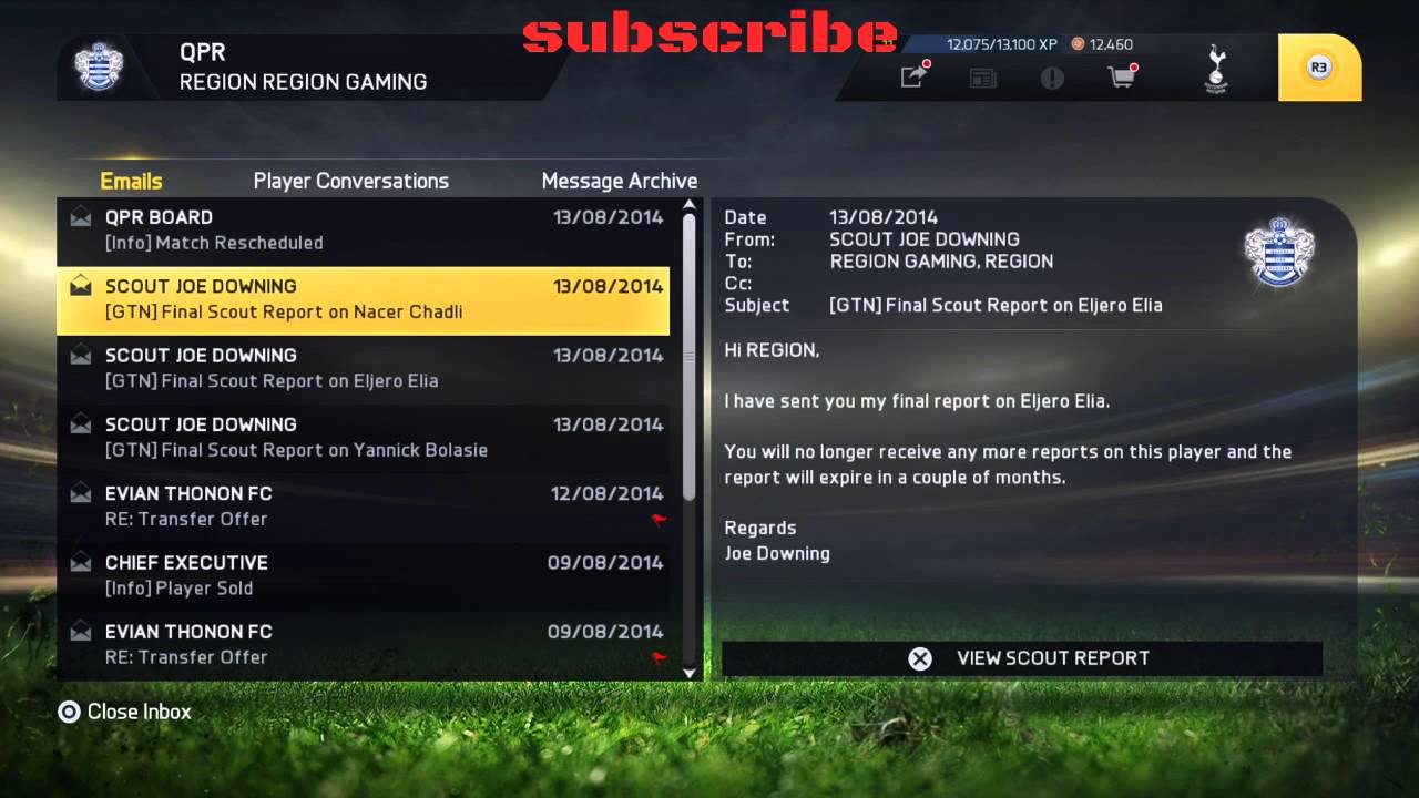 Fifa 15 career mode ep 2 | our first BPL match - YouTube