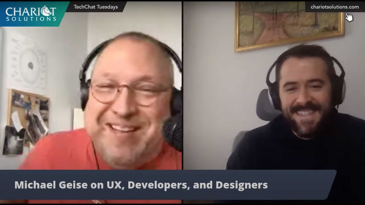 TechChat Tuesdays #16: Michael Geise on UX, Designers, and Developers ...