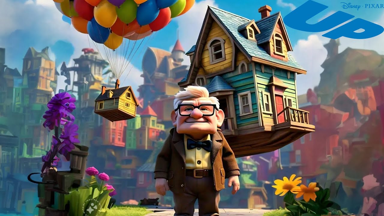 Disney Pixar's UP Cartoon Game Walkthrough - YouTube