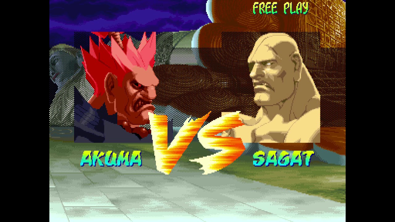 Street Fighter Alpha Akuma Playthrough - YouTube