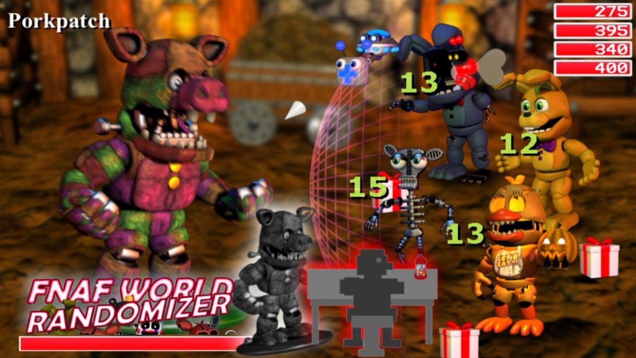 PorkPatch Always Comes Back And DeskMan has Koolaid?!?! - FNAF World ...