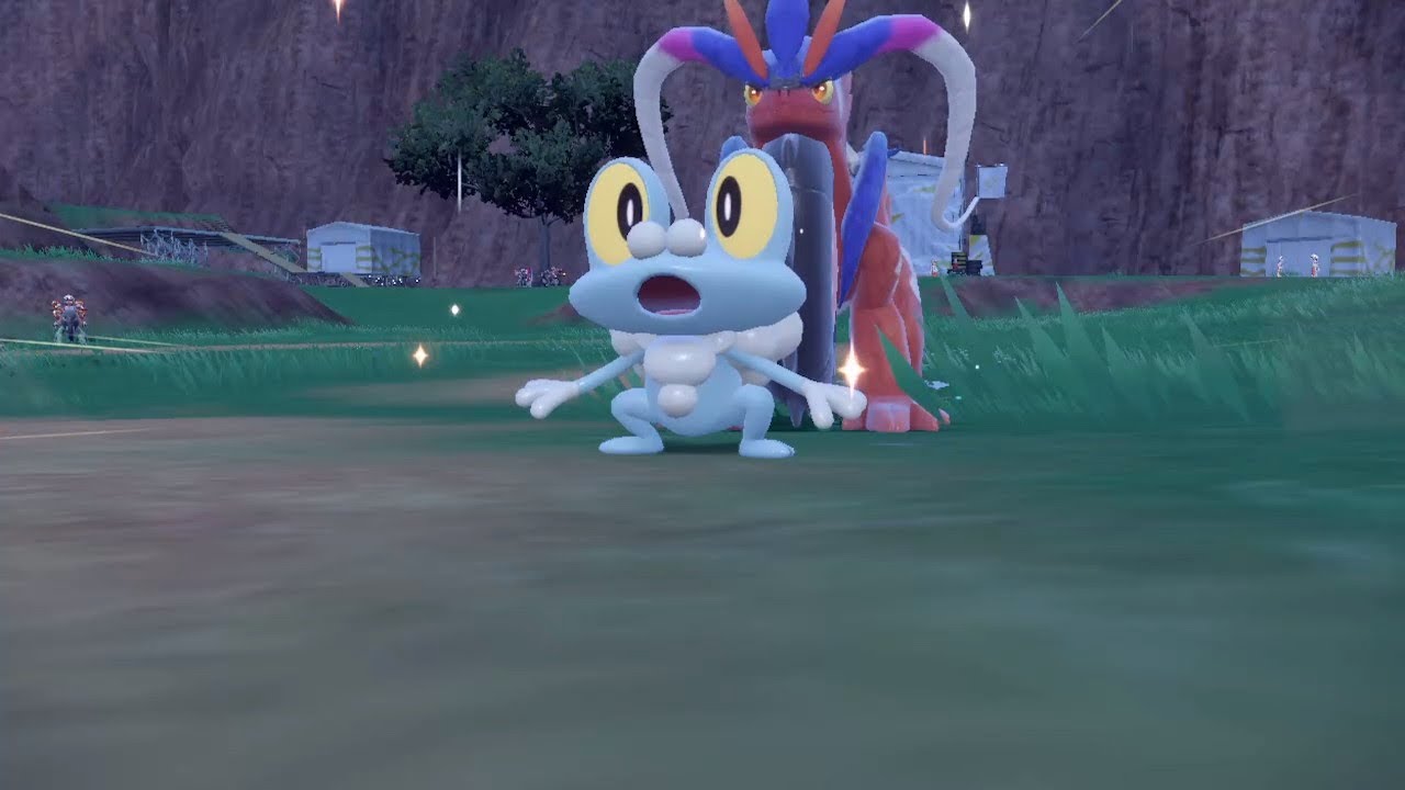Pokémon Scarlet and Violet Shiny Froakie + Evolution Showcase - YouTube