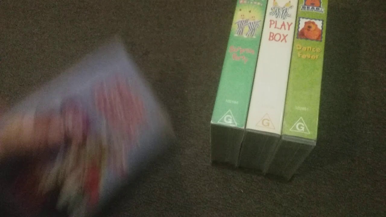 My ABC For Kids VHS Collection That Has The ABC For Kids Club Promo ...