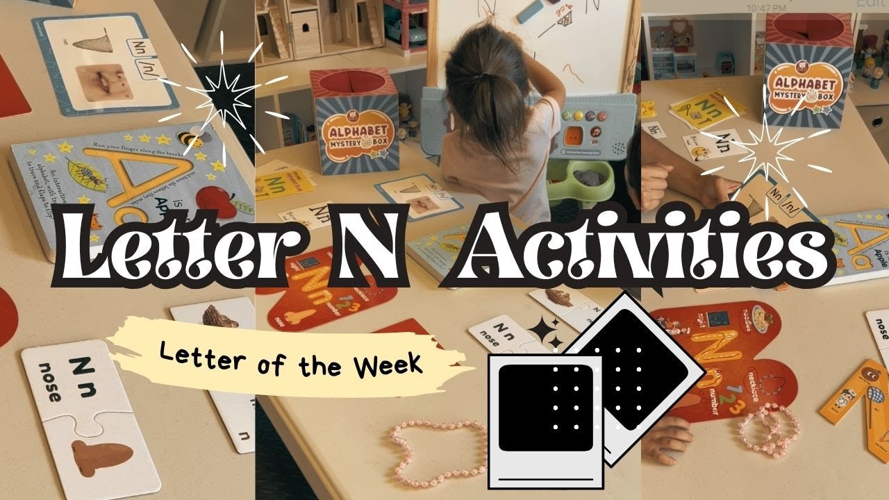 Fun & Easy Letter of the Week Activities for Toddlers | Play-Based ...