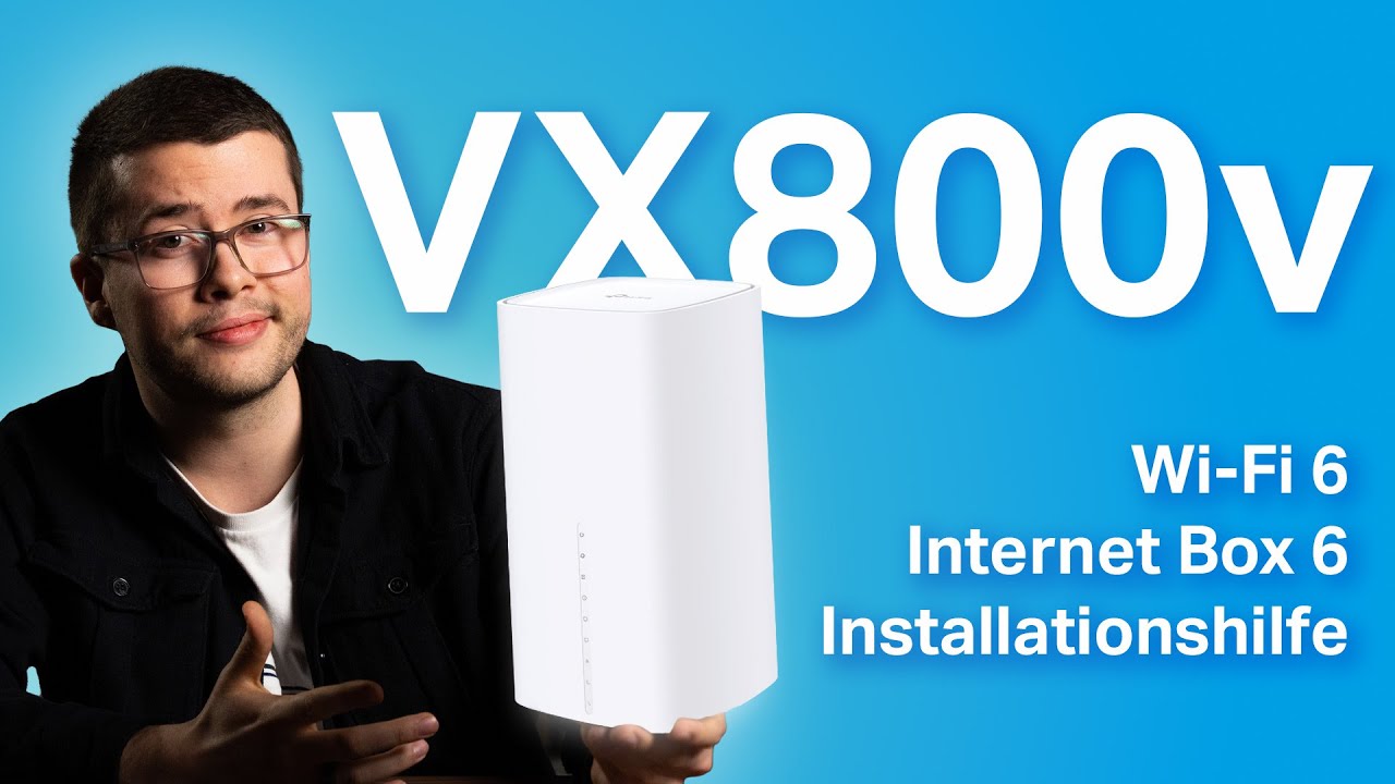 TP-Link VX800v | Wi-Fi 6 Internet Box 6 | Konfiguration, Einrichtung ...