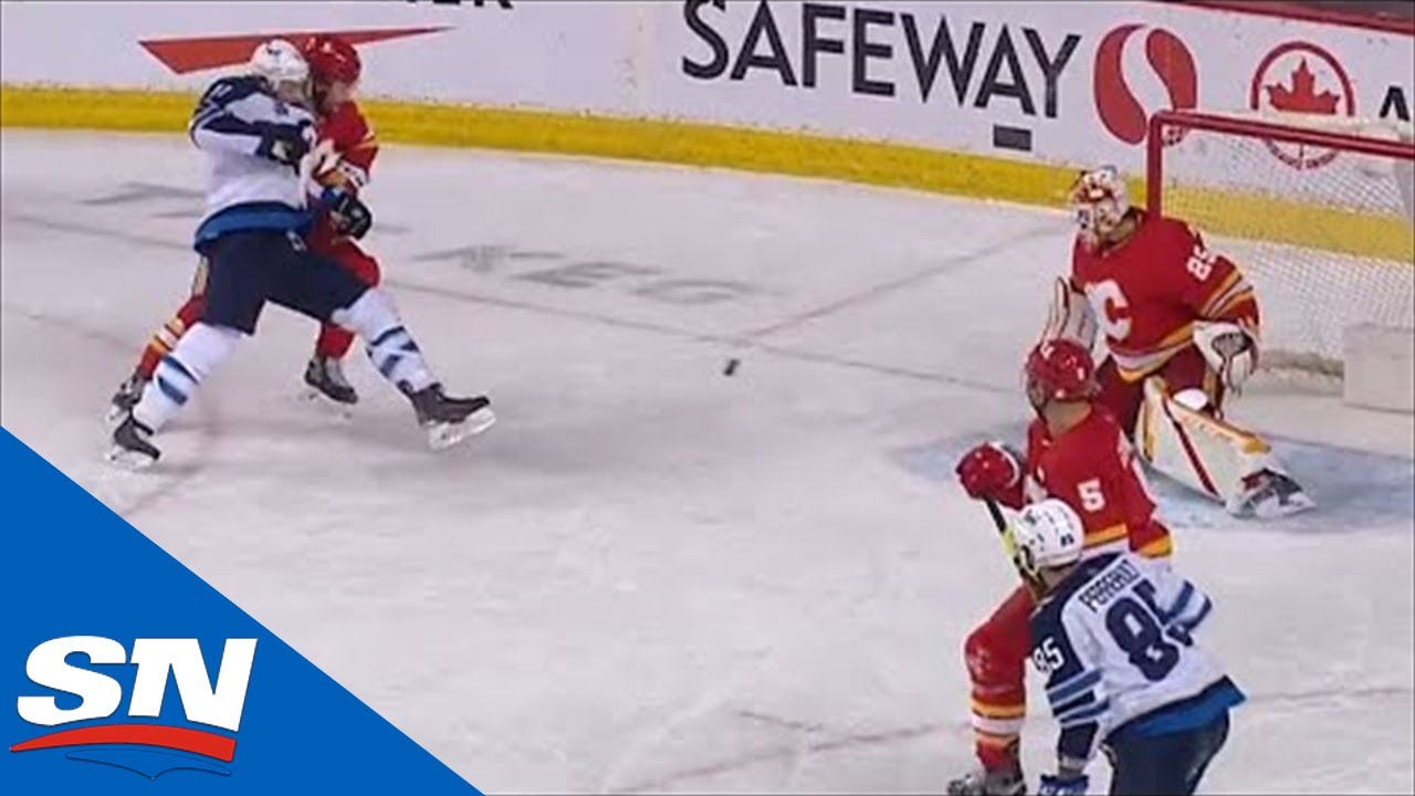 Nate Thompson's Goal Counts After Controversial Review For Distinct ...