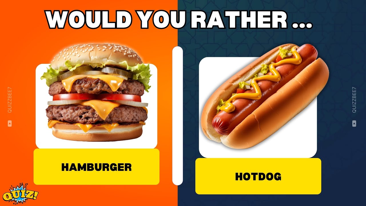 40 ULTIMATE Questions Would You Rather Food Edition #wouldyourather ...