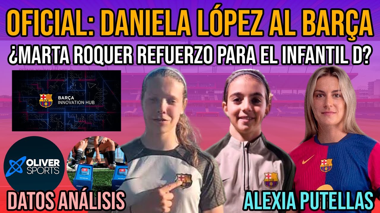 💣 OFICIAL: DANIELA LÓPEZ Y MARTA ROQUER AL BARÇA FEMENÍ | INNOVATION ...