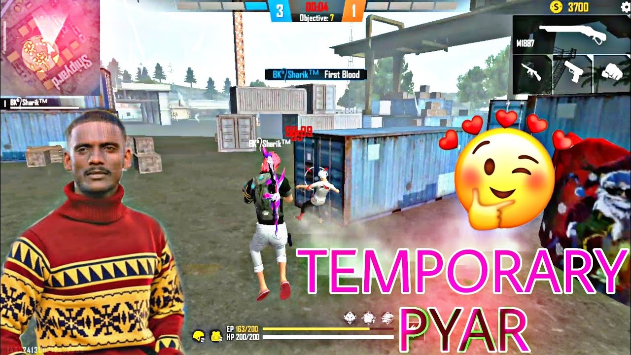 TEMPORARY PYAR | Temporary pyar free fire 🔥 status | kaka new song ...