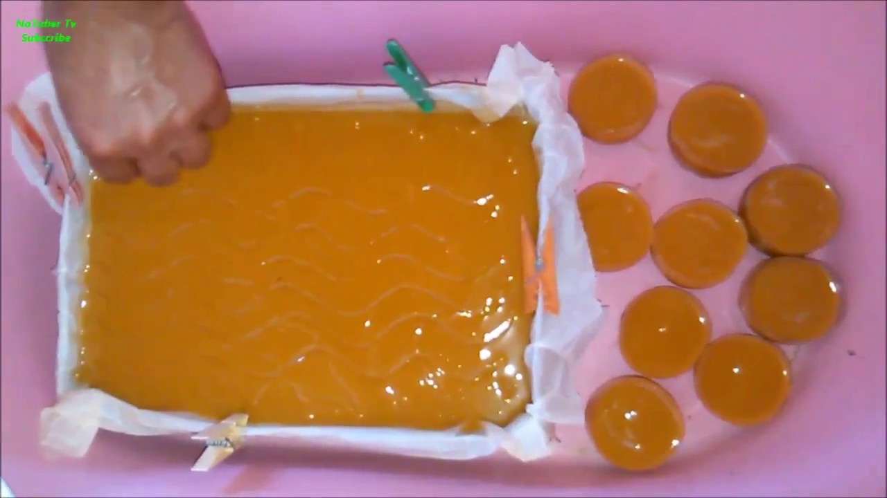 Making herbal soap with aloe vera, olive oil and Co2/ZnO GANS water ...