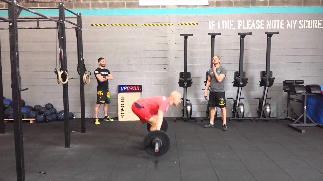 Charly Donze French Throwdown WOD 1 CROSSFIT INITIUM - YouTube
