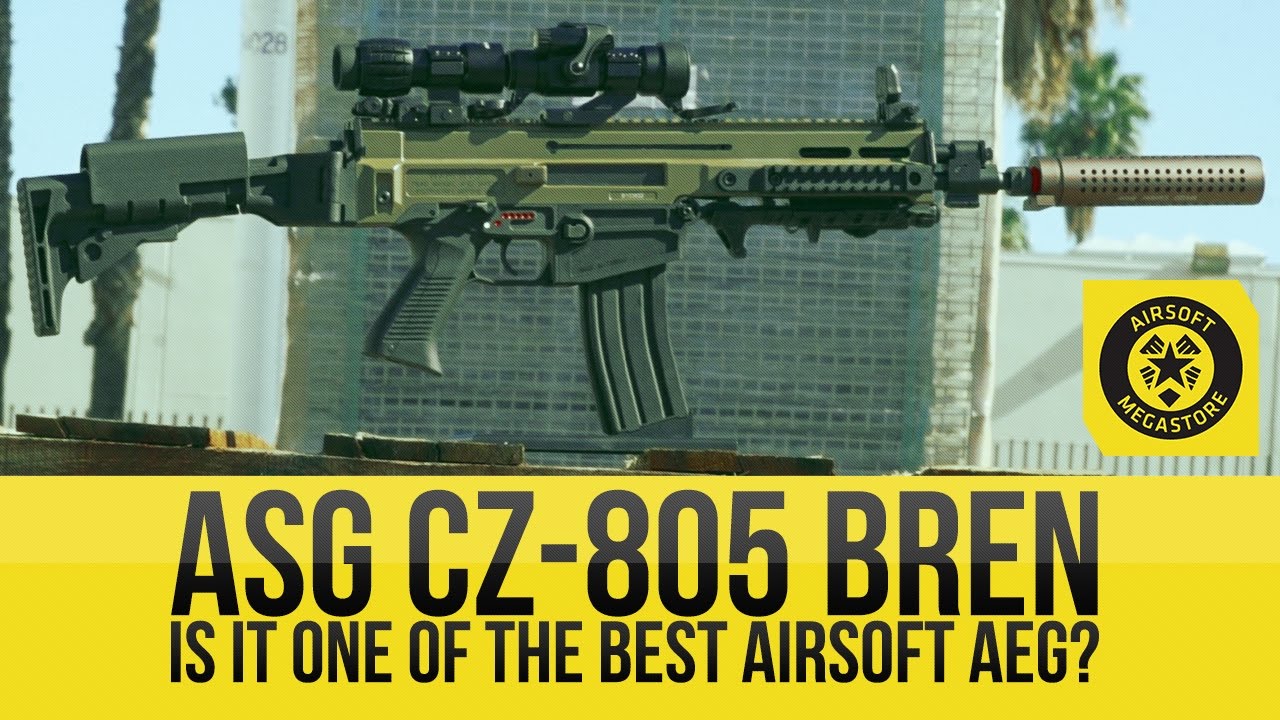 Best Airsoft Rifle??? ASG CZ-805 Bren | Airsoft Megastore TV - YouTube