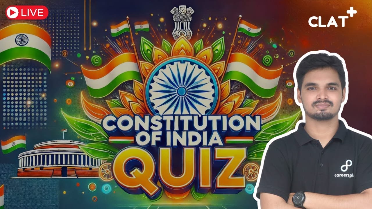 The Indian Constitution Quiz || 75 Years of Constitution || CUET ...