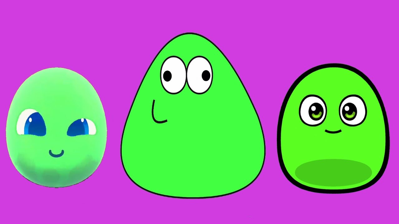 Pou juega con Boo 1 y Boo 2 - Juego de Pou y myboo. - YouTube