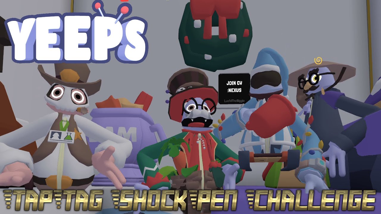 Yeeps | SHOCK PEN vs TAP TAG… This Was a Great Idea - YouTube
