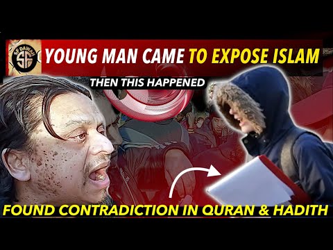 YOUNG MAN CAME TO EXP0SE THE CONTRADICTIONS IN QURAN SPEAKERS CORNER