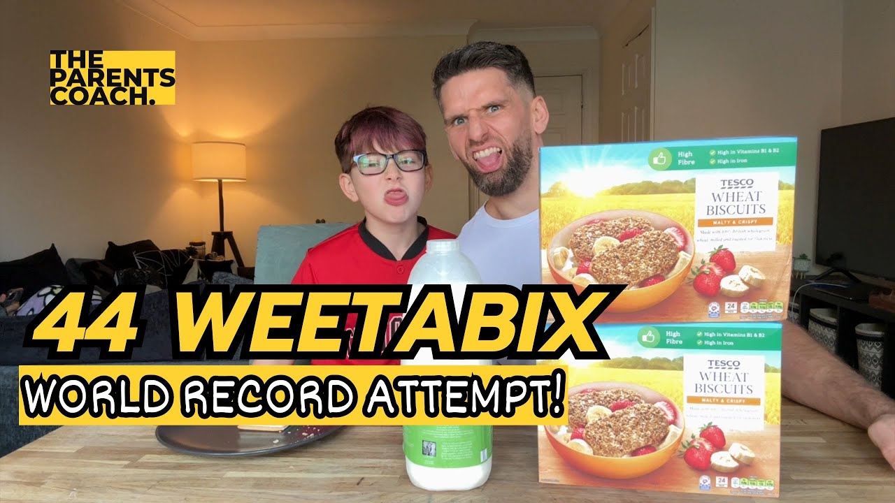 CAN I EAT 44 WEETABIX IN UNDER 29 MINUTES & BREAK A WORLD RECORD? - YouTube
