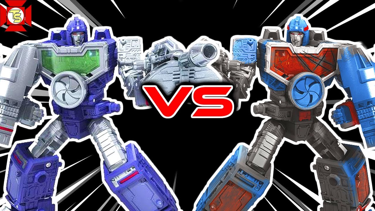 TRANSFORMERS Netflix Scrapface Vs Siege Refrakor – Versus Review - YouTube