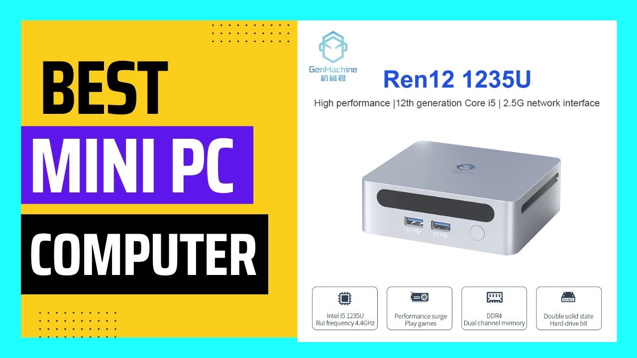 GenMachine New Mini PC Computer - YouTube
