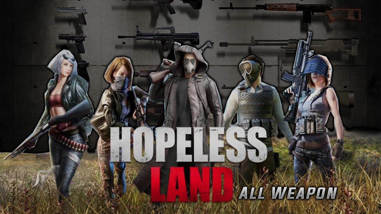 Hopeless Land: Fight for Survival Gun Sounds of All Weapons - YouTube