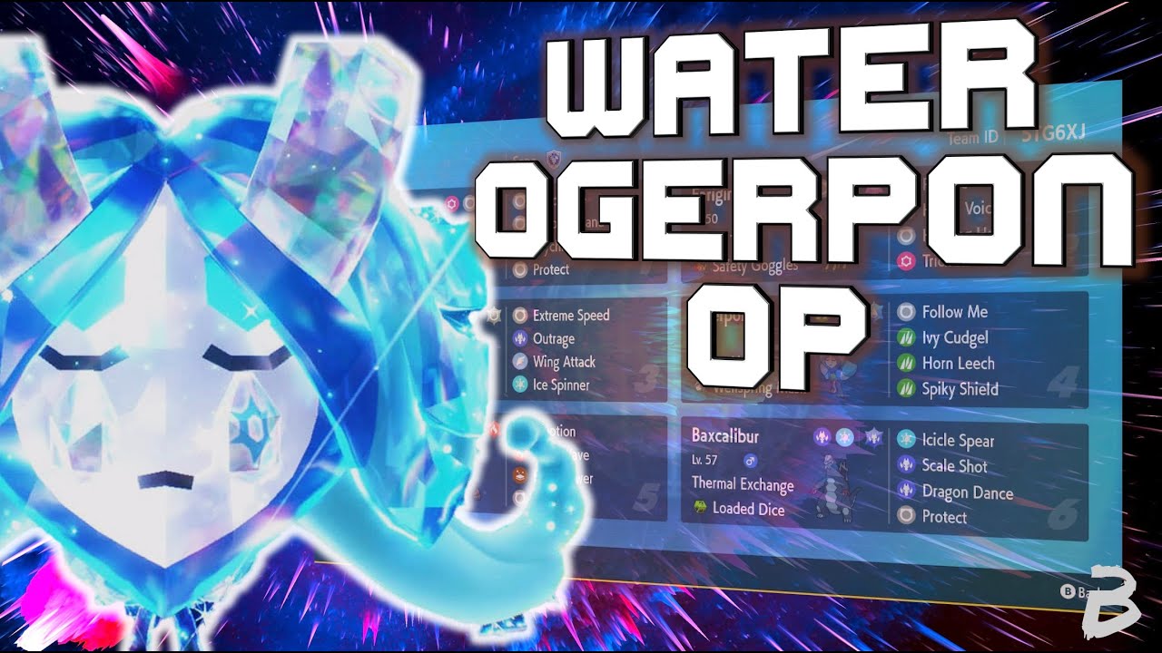 Is Water OGERPON The Best Form For VGC 2023 Regulation E??? - YouTube