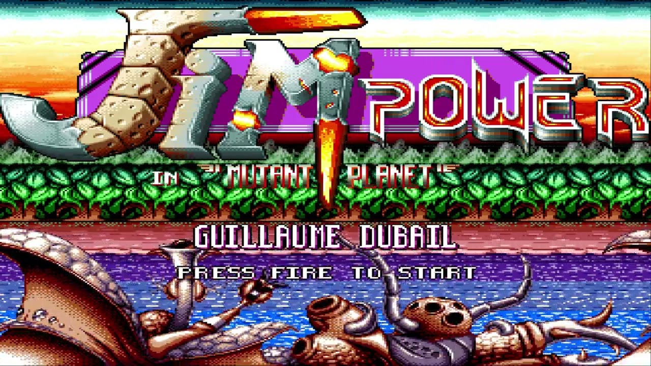 Intro Jim Power in Mutant Planet - Commodore Amiga - YouTube