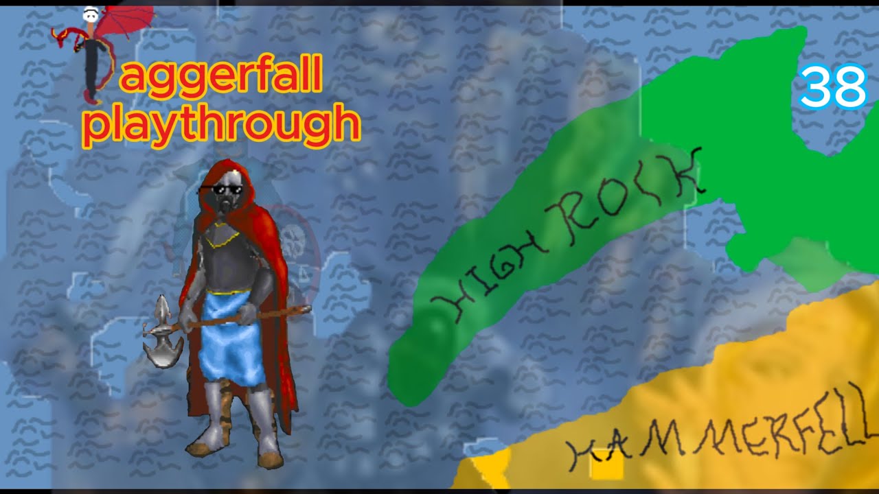 Daggerfall playthrough: prt38 (Warlock grind set) - YouTube