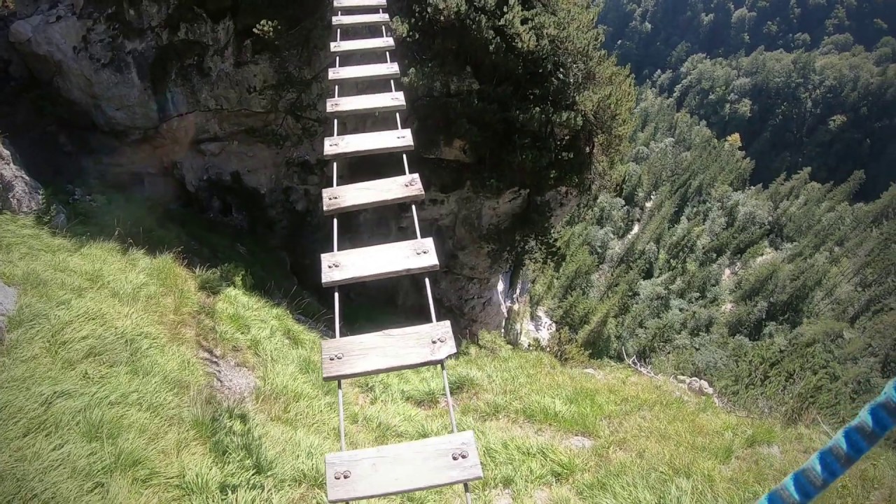 Grünstein Via Ferrata - YouTube