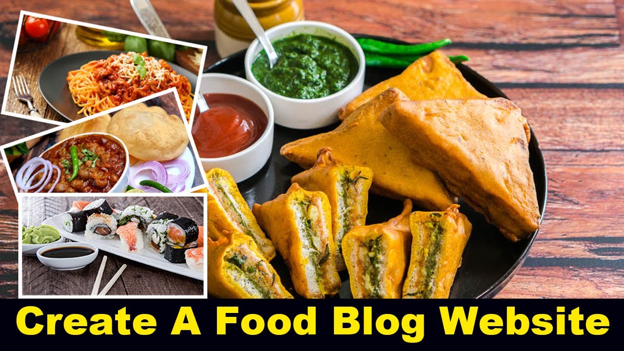 How to create a food blog WordPress website using responsive starter ...