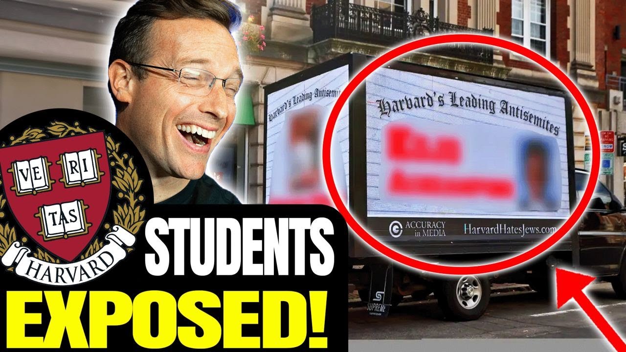 Terrorist-Supporting Harvard Students FREAK-OUT After Their Names ...