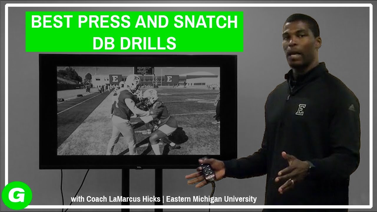 Crucial Defensive Back Press Drill to Shed Blocks | Glazier Clinics ...